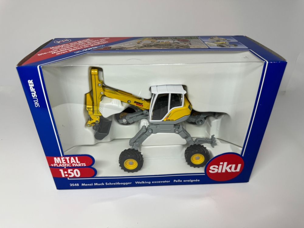 Siku 3548 Menzi Muck Schreitbagger 1:50 (Neu und originalverpackt) in Uetliburg SG für CHF 20 ...