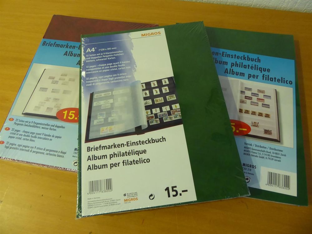3 neue Albem OVP (Gebraucht) in Rothrist für CHF 12 – mit Lieferung auf ...