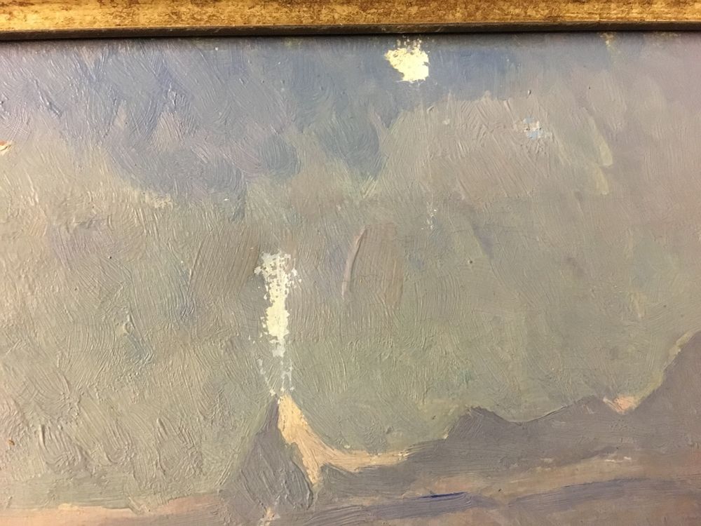 Ölgemälde von bekannten Schweizer Künstler Walter Reber. | Kaufen auf Ricardo