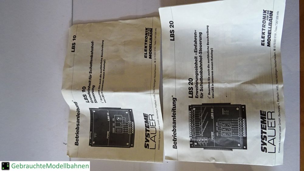 Lauer Schattenbahnhof-Steuerung | Kaufen auf Ricardo