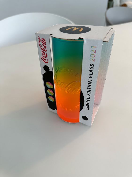 COCA COLA GLAS RAINBOW (Neu und originalverpackt) in Zug für CHF 15 ...