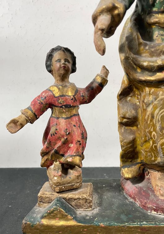 Antike Heilige Barock geschnitzte Holz Skulptur (Gebraucht) in Root für CHF 255 – mit Lieferung ...