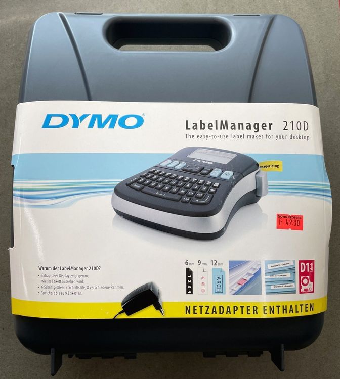 Dymo Label Manager 210D (Neu und originalverpackt) in Seewen SZ für CHF ...
