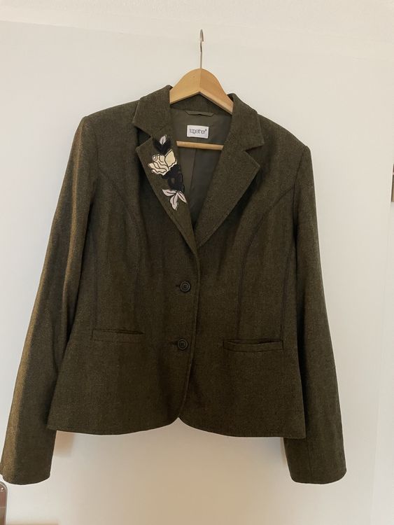 Gruner Blazer Damen 1