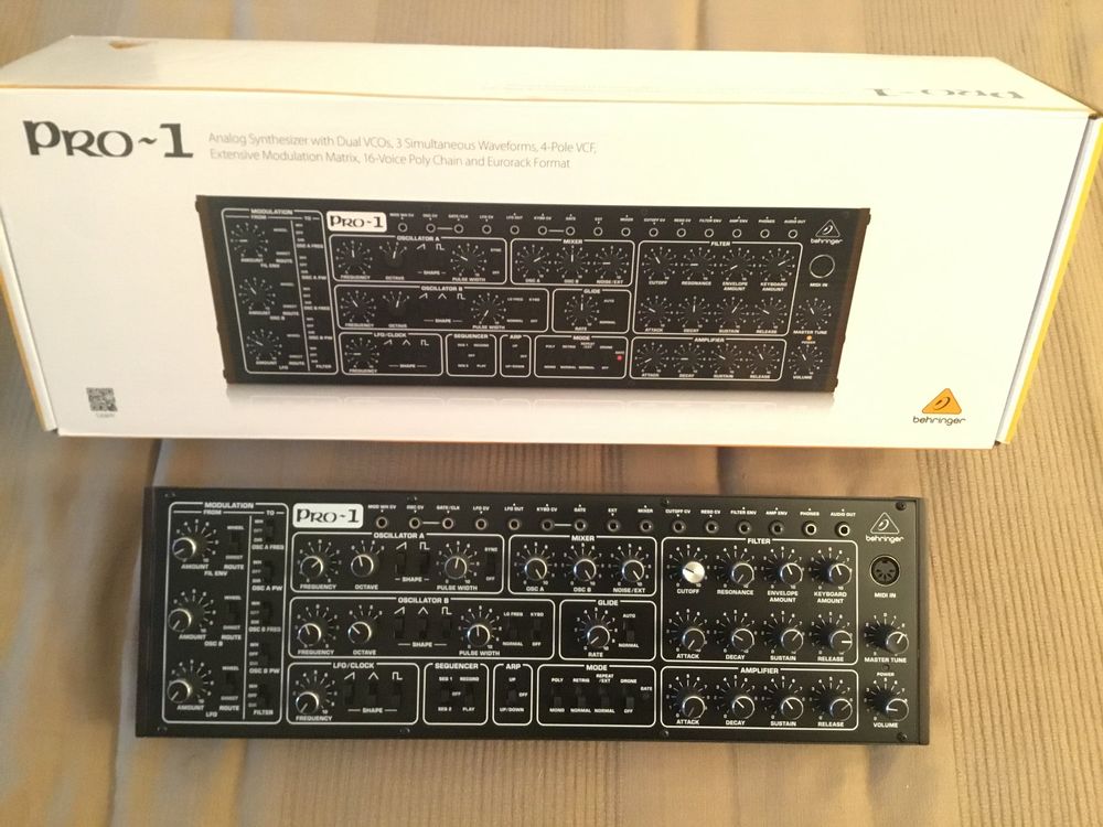 Behringer PRO-1 (mit Dave Smith Prophet Knobs) | Kaufen auf Ricardo