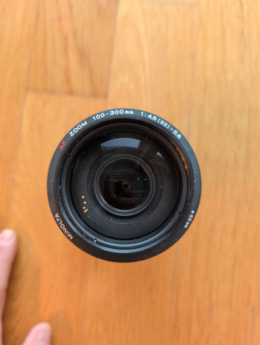 Minolta AF Zoom 100-300mm Objektiv , 1:4.5(32)-5.6 (Gebraucht) in ...