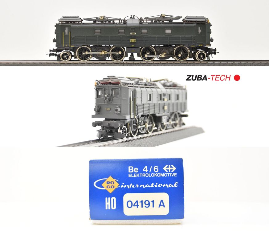 Roco 04191A E-Lok Be 4/6 SBB H0 GS Analog mit OVP (Gebraucht) in St. Gallen für CHF 45 – mit ...