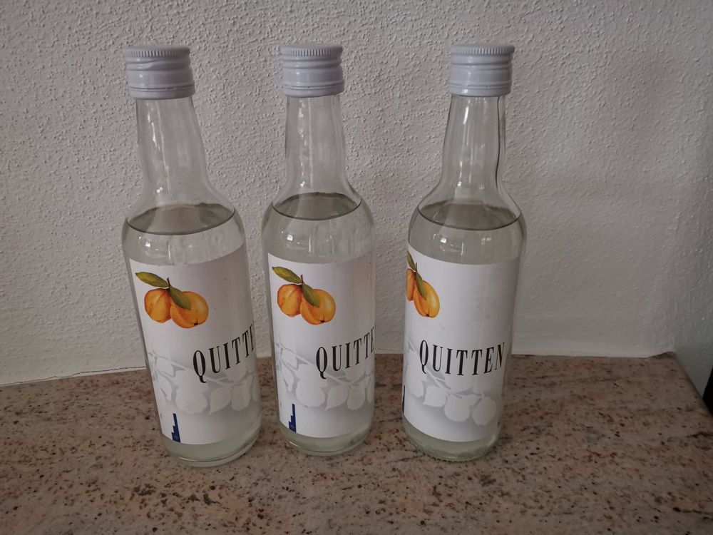 3 Flaschen Quitten Schnaps | Kaufen auf Ricardo