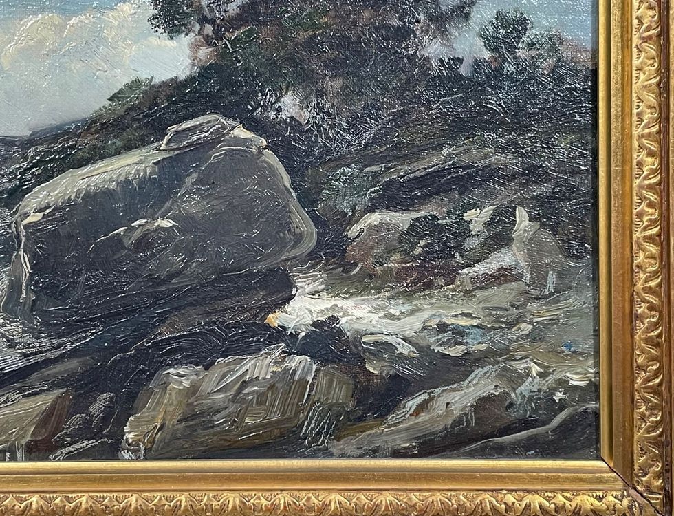 Edmond Chagot (1832-?) Gemälde (D'occasion) à Root pour CHF 95 – avec ...