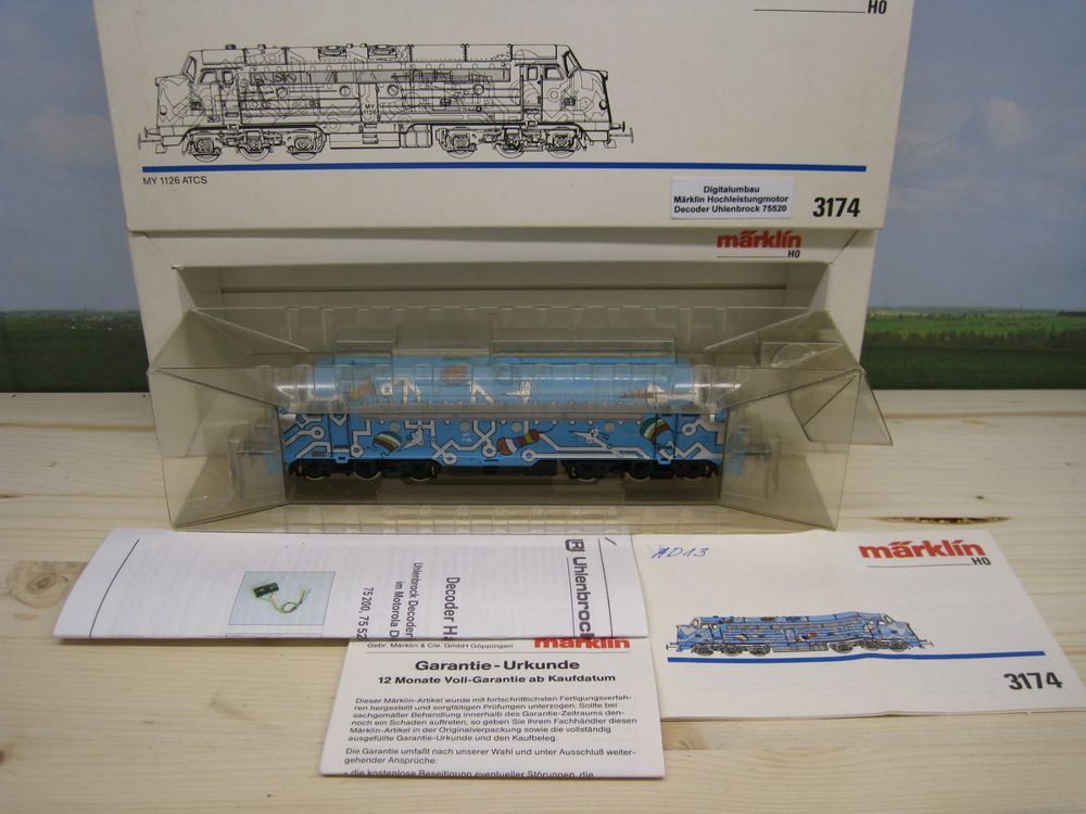 Märklin 3174 Diesellok My1126 ATCS / Digital (Gebraucht) in Eschlikon ...