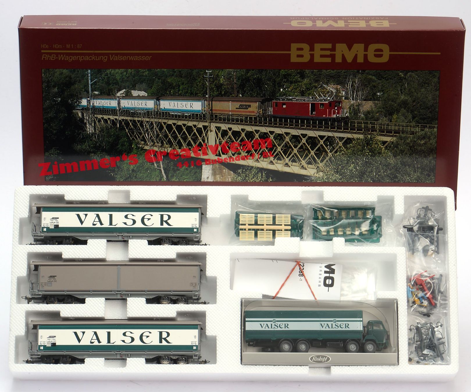 BEMO RhB Valser Wagen Set 7488 100 - H0m, OVP (Gebraucht) in Bubendorf ...