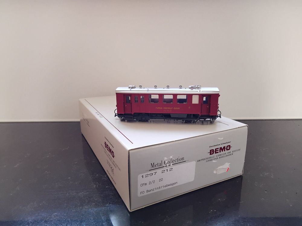 Bemo 1297 212 FO Benzintriebwagen CFm 22 | Kaufen auf Ricardo