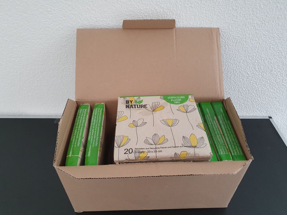 Servietten - 12 Packungen - 33cm x 33cm | Kaufen auf Ricardo