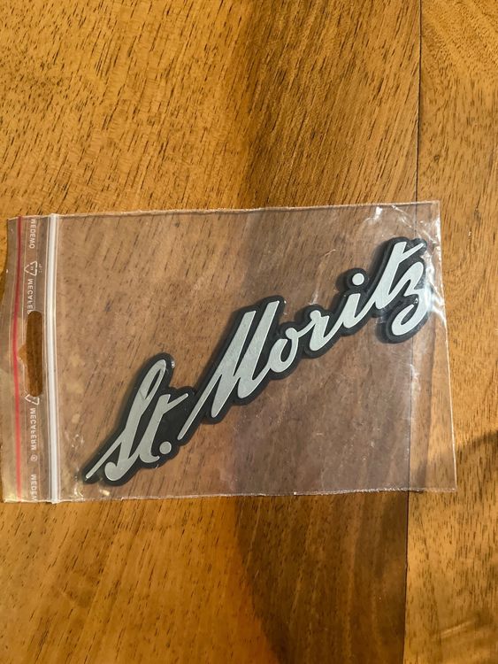 St. Moritz Logo Kunststoff | Kaufen auf Ricardo