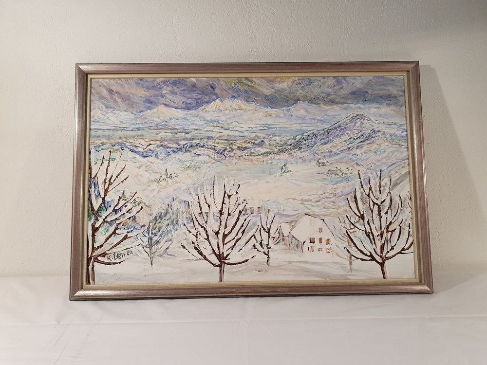 Original Ölgemälde von Karl Iten | Kaufen auf Ricardo