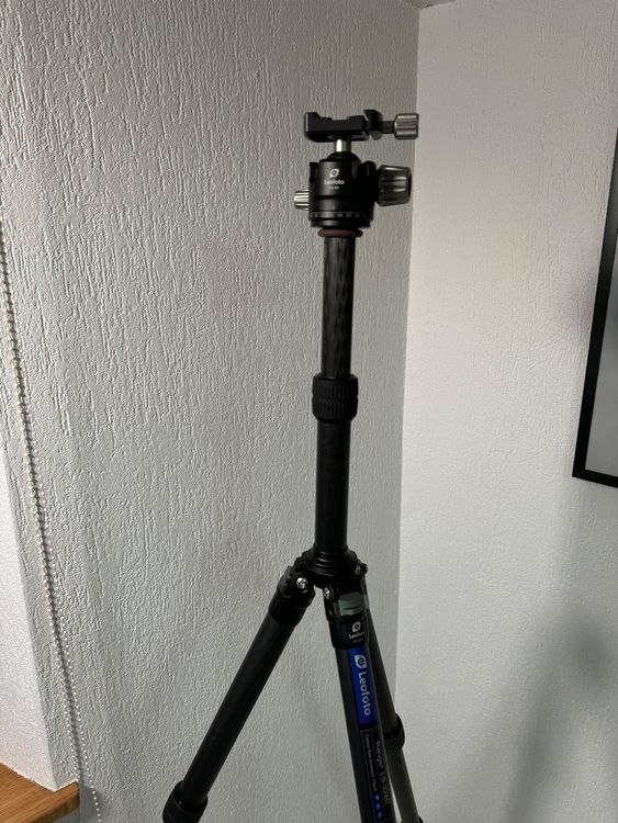 Trépied en carbone Leo Foto + tête sphérique de 40 mm (Neu (gemäss ...