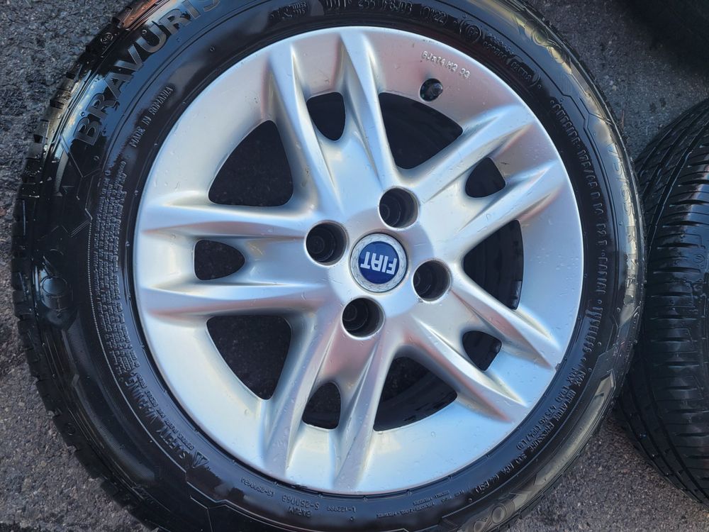 Originale Sommer Kompletträder Fiat Panda 14 Zoll | Kaufen auf Ricardo