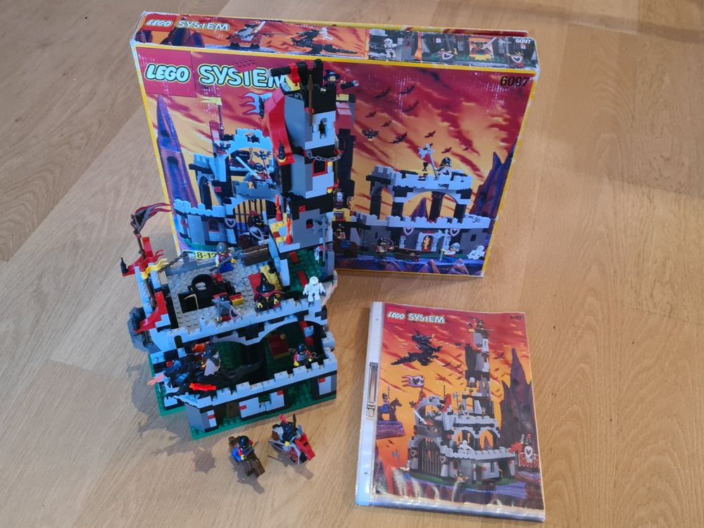 LEGO Castle 6097 Night Lords Castle OVP & Anleitung von 1997 (Gebraucht ...