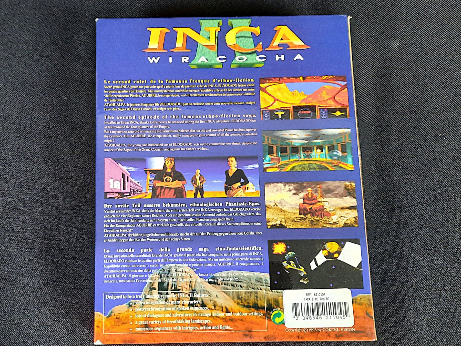 COKTEL VISION/SIERRA: "Inca II - Wiracocha" (Gebraucht) in Beinwil am ...