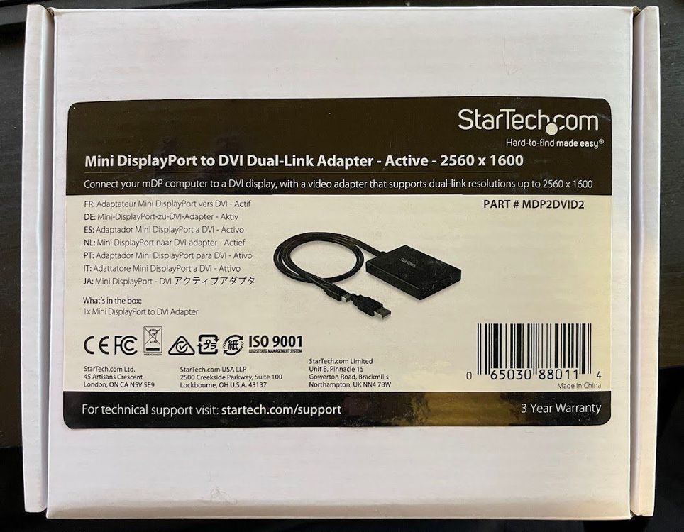StarTech MDP TO DUAL-LINK DVI ADAPTER (Gebraucht) in Semsales für CHF ...