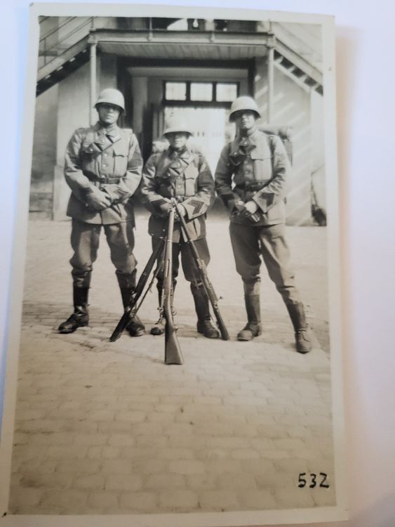 Originale Schweizer Armee Uniform Foto, Vintage! (Gebraucht) in ...
