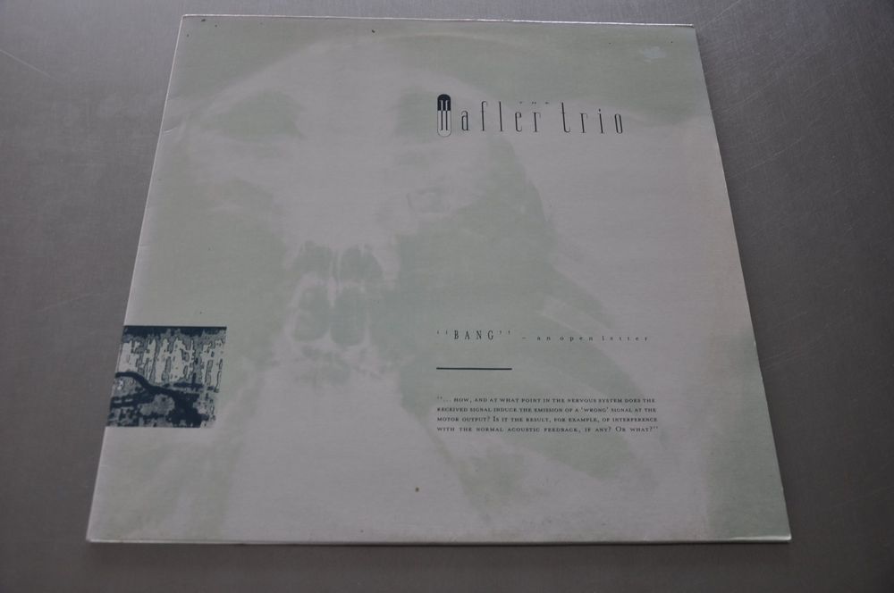 THE HAFLER TRIO LP BANG - AN OPEN LETTER - INDUS - DARK (D'occasion) à ...
