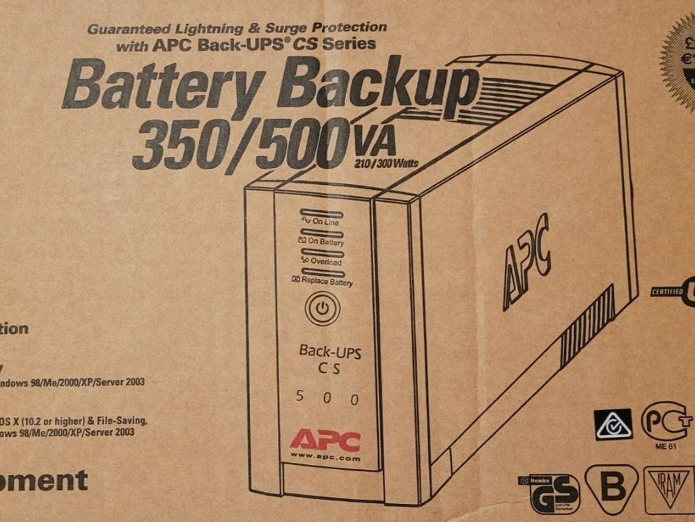 Battery Backup 350/500va | Kaufen auf Ricardo