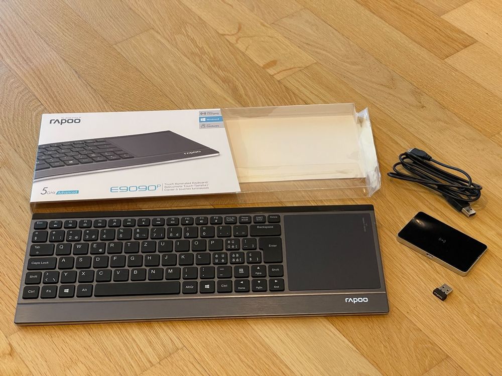 Rapoo E9090p Wireless Keyboard CH-Layout (Gebraucht) in Pfeffingen für CHF 13 – mit Lieferung ...