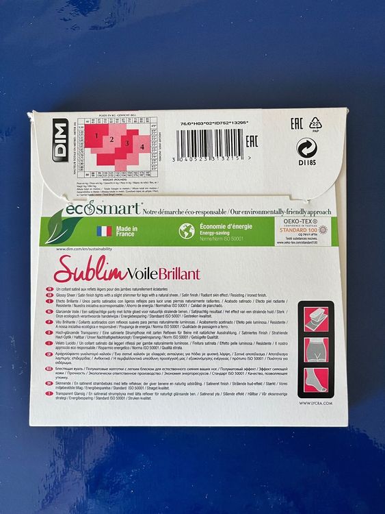 Strumpfhose Sublim Voile Brillant, DIM, Gr. 2 (M), Gazelle (Neu und ...