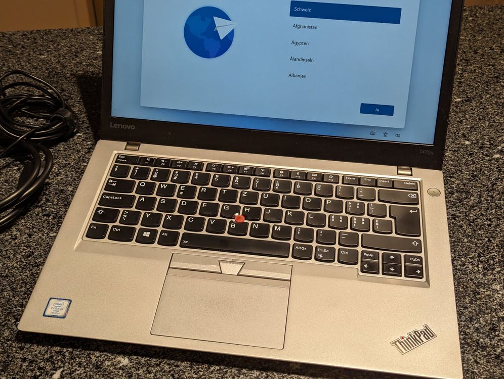 Lenovo ThinkPad T470s 14", i5-7300U, 8 GB RAM, 256GB SSD, CH (Gebraucht ...