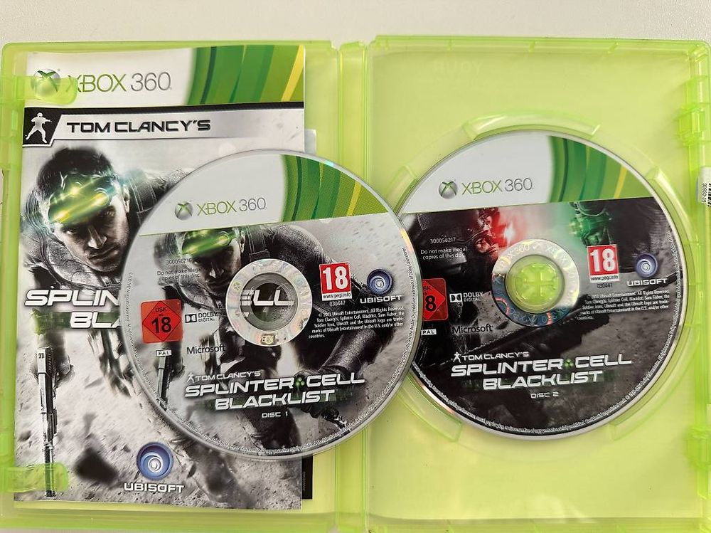 Tom Clancy's Splinter Cell: Blacklist Xbox 360 One Series X (Gebraucht ...