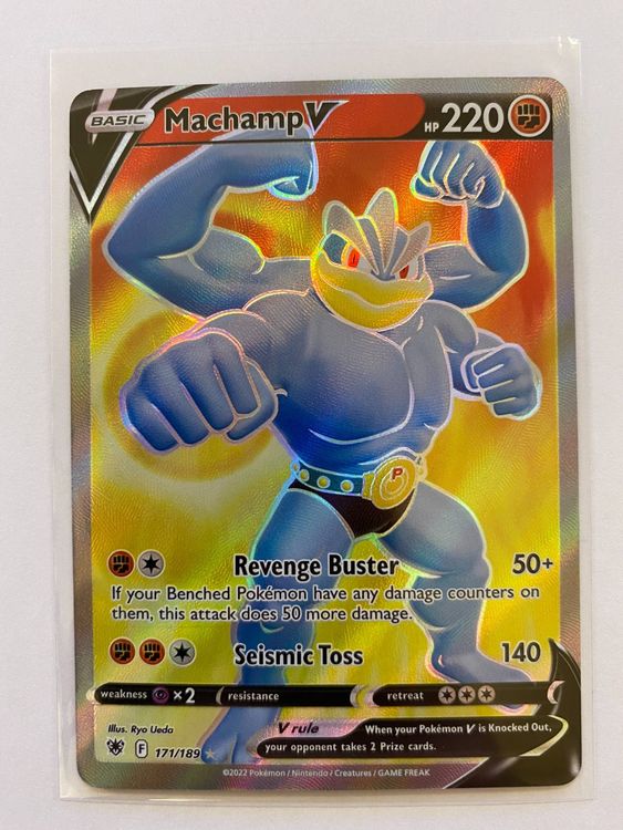 Pokemon Machamp V 171/189 Astral Radiance EN (Neu (gemäss Beschreibung ...