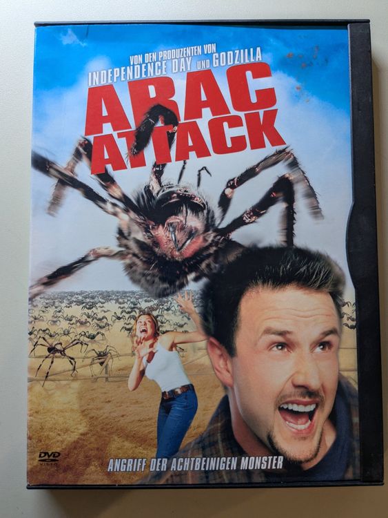 "Arac Attack - Eight Legged Freaks" mit David Arquette [DVD] (Gebraucht ...