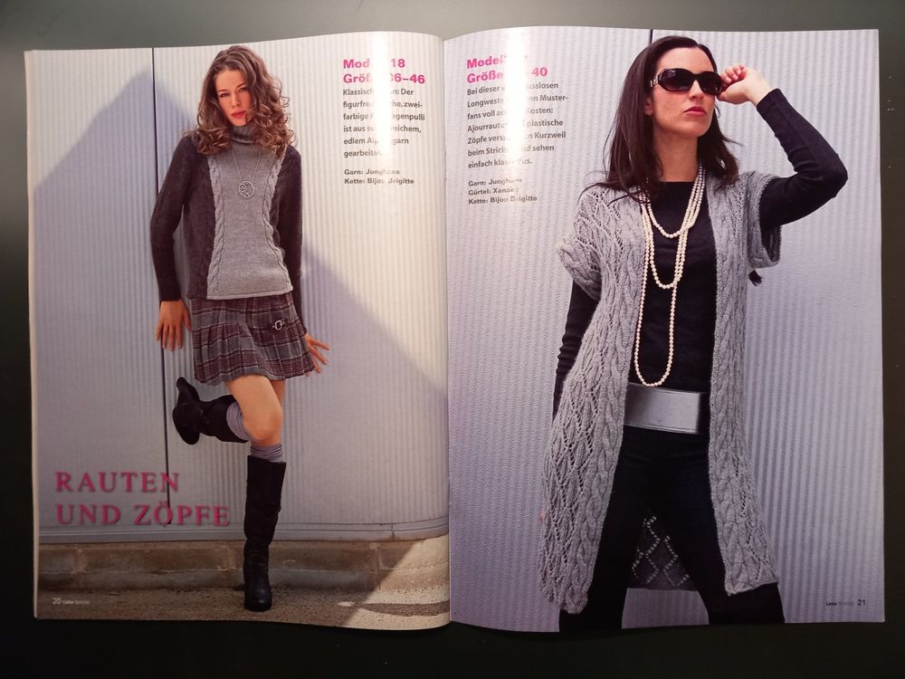 Modische Maschen - Trendige Pullis und Jacken - Lena special | Kaufen auf Ricardo