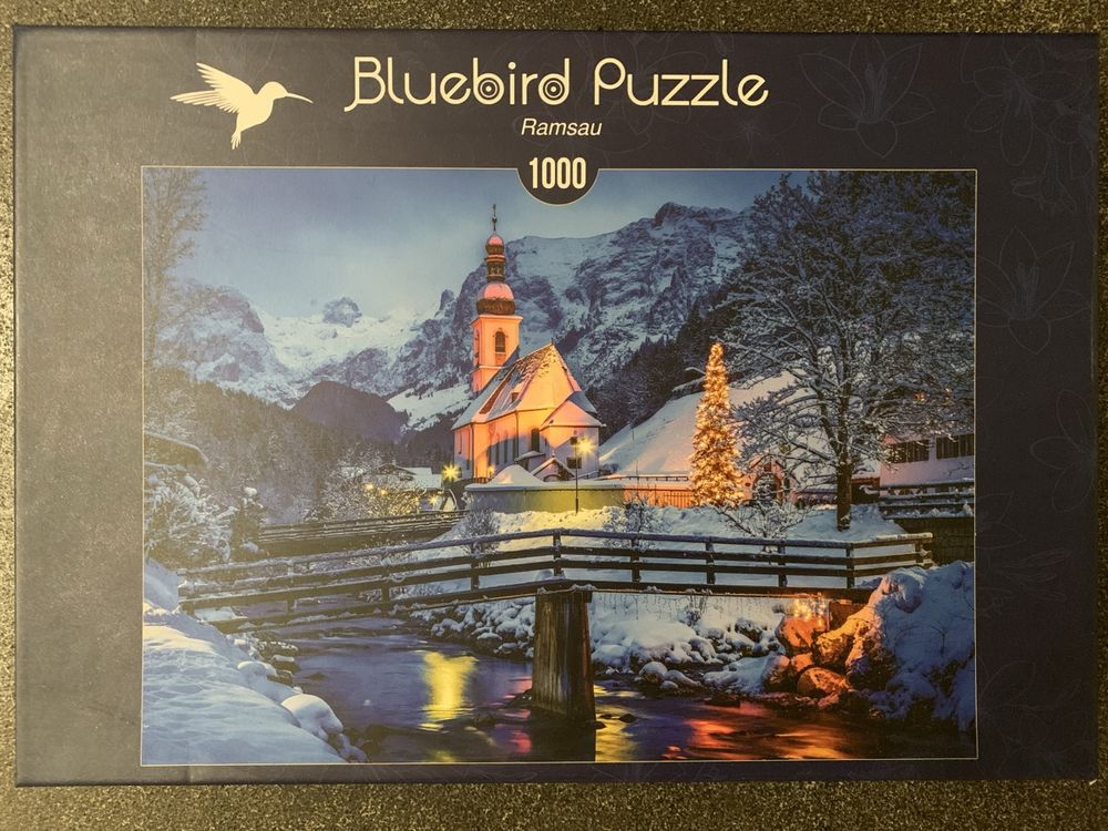Bluebird Puzzle Winterstimmung Ramsau 1000 Teile | Kaufen auf Ricardo