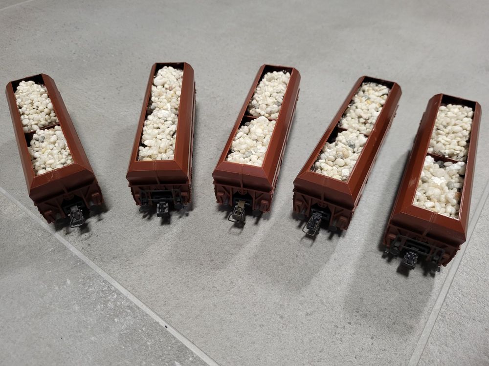 5 x Trix Express Güterwagen 3487 Erz IIId Kies | Kaufen auf Ricardo
