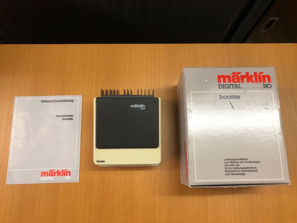 Märklin 6015, Booster mit Originalverpackung und Anleitung | Acheter ...