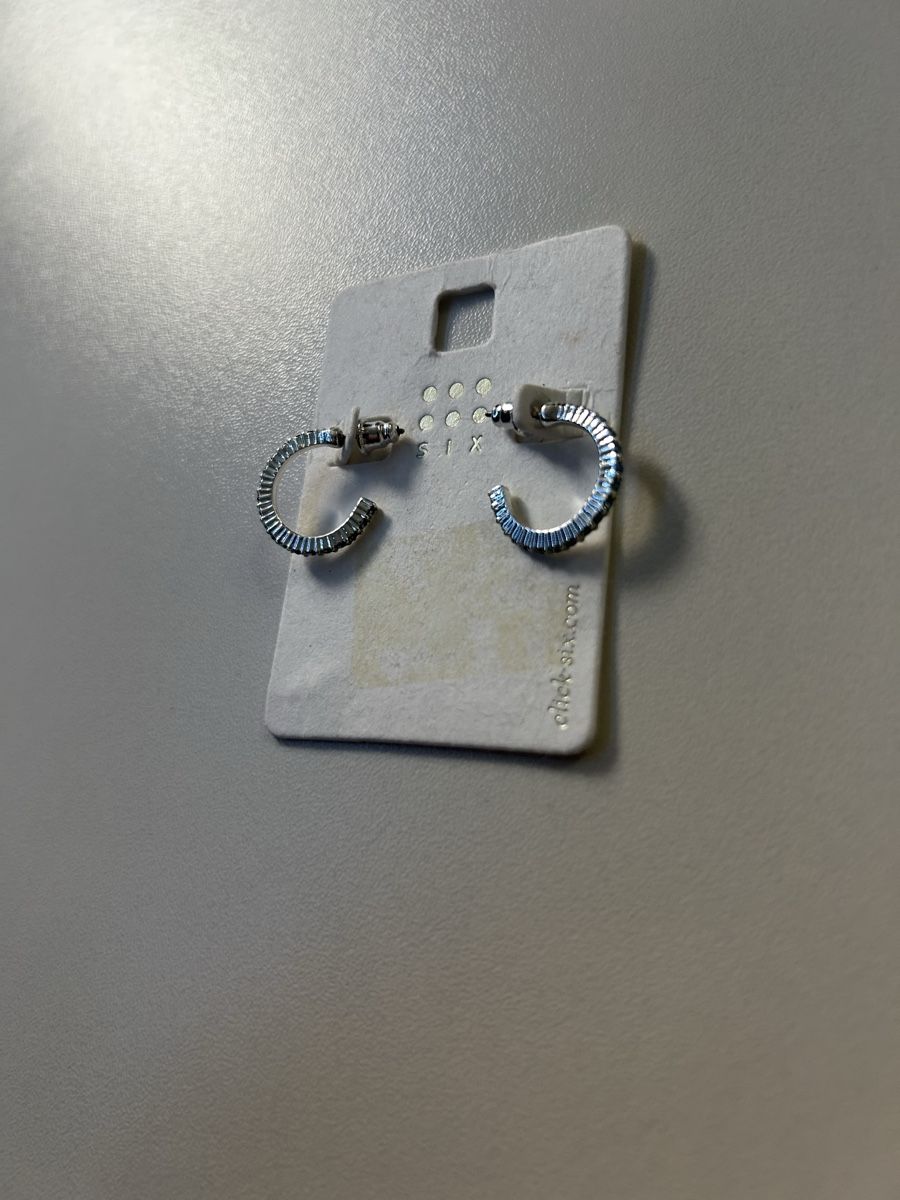 Six Créoles Argentées Neuves - Chic Intemporel 💎 (53) (Neu und ...