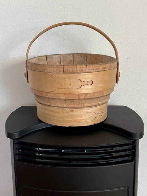 Alter Milch- / Rahm- / Buttereimer aus Holz (Gebraucht) in Lostorf für ...