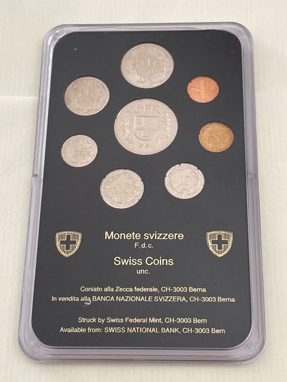 Münzsatz Schweiz 1984 Stgl (Neu und originalverpackt) in Schlossrued für CHF 30 – mit Lieferung ...