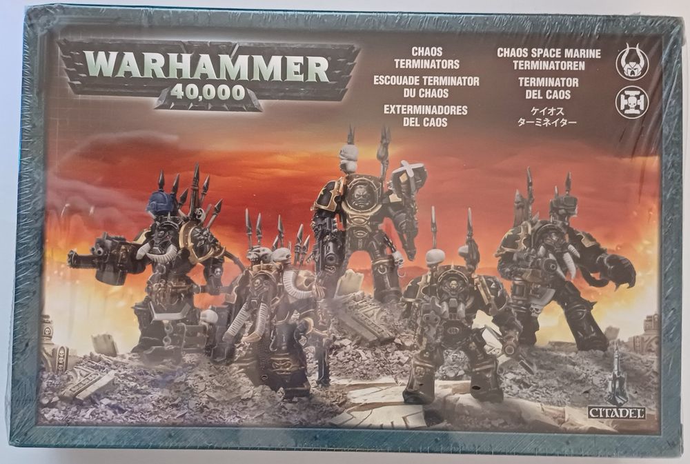Chaos Terminator Squad Warhammer 40K (Neu und originalverpackt) in ...