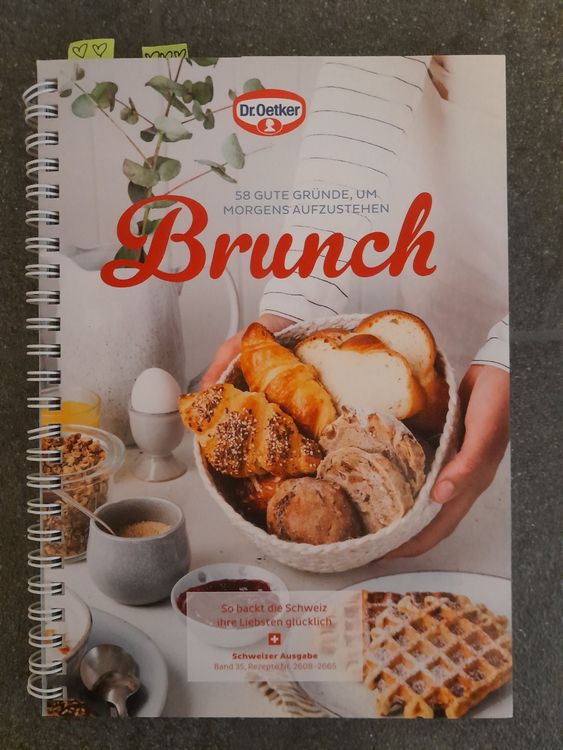 Dr. Oetker "Brunch" Rezeptbuch, Band 35 (Gebraucht) in Grüningen für CHF 1 – mit Lieferung auf ...