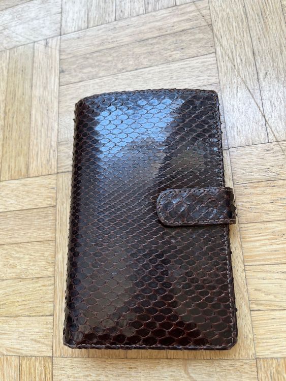New wallet in snake leather (Neu (gemäss Beschreibung)) in Chêne ...