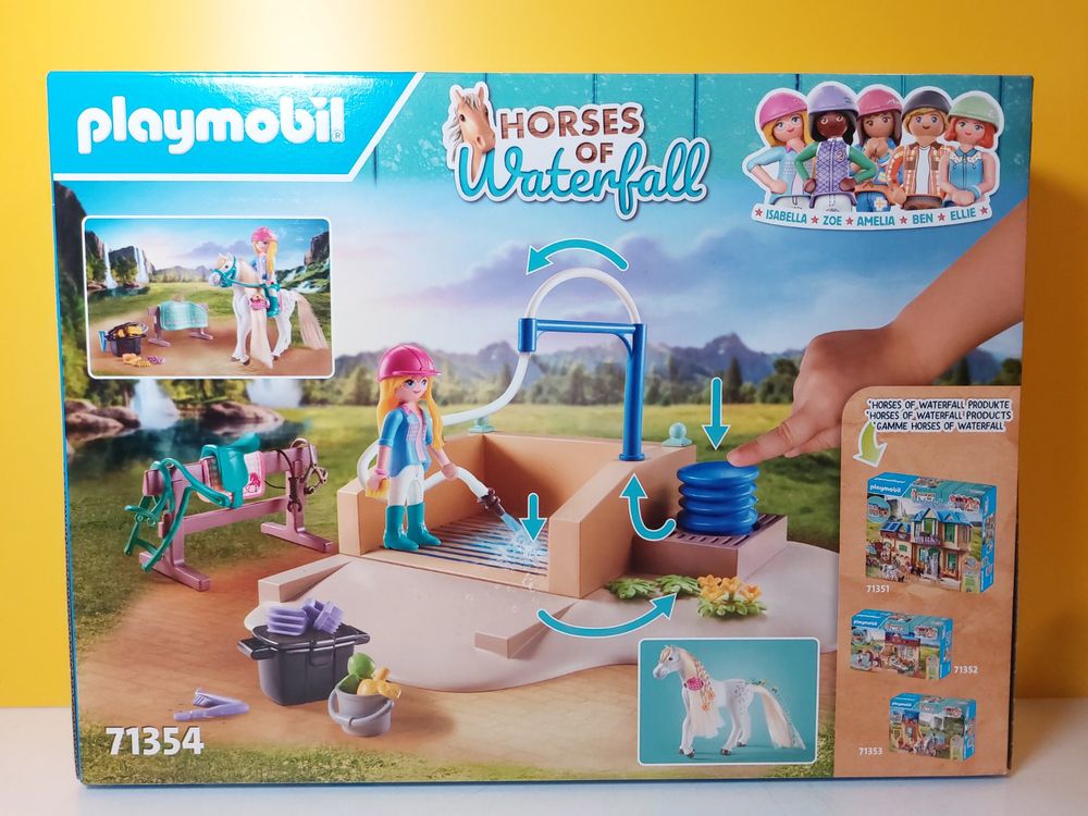 PLAYMOBIL 71354 Isabella&Lioness mit Pferde - Waschplatz NEU (Neu und ...