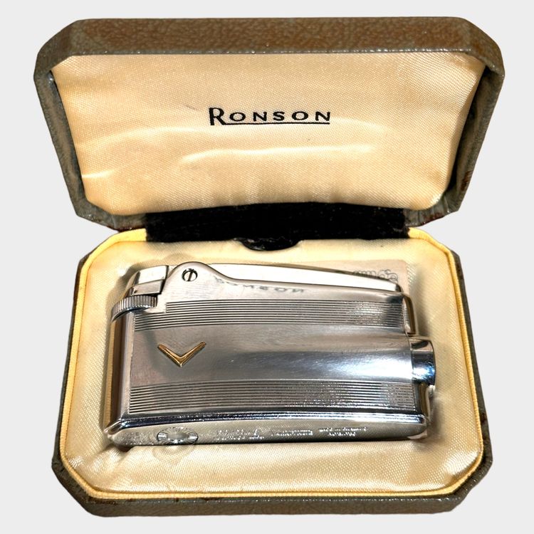 Gas lighter Ronson Varaflame 1957 in original box (Gebraucht) in für ...