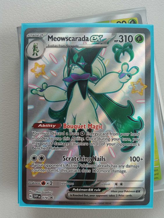 Meoscarada ex Promo Shiny - Paldean Fates | Kaufen auf Ricardo