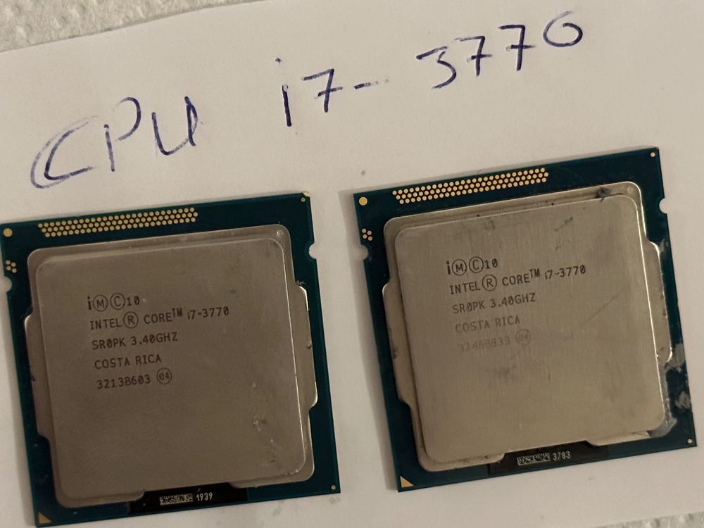 CPU Intel Core i7-3770. 3.40 GHz. Gebraucht | Kaufen auf Ricardo