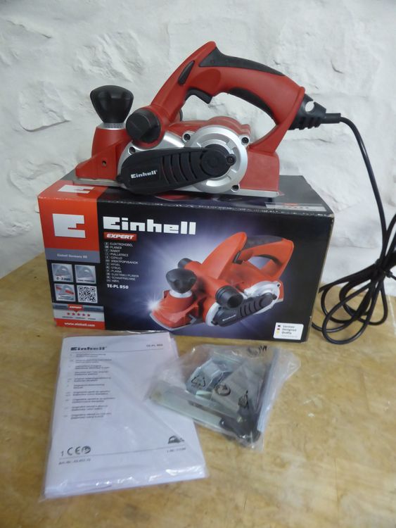 Einhell TE-PL 850 neuw. inkl. 10 Messer - Elektrischer Hobel (Gebraucht ...