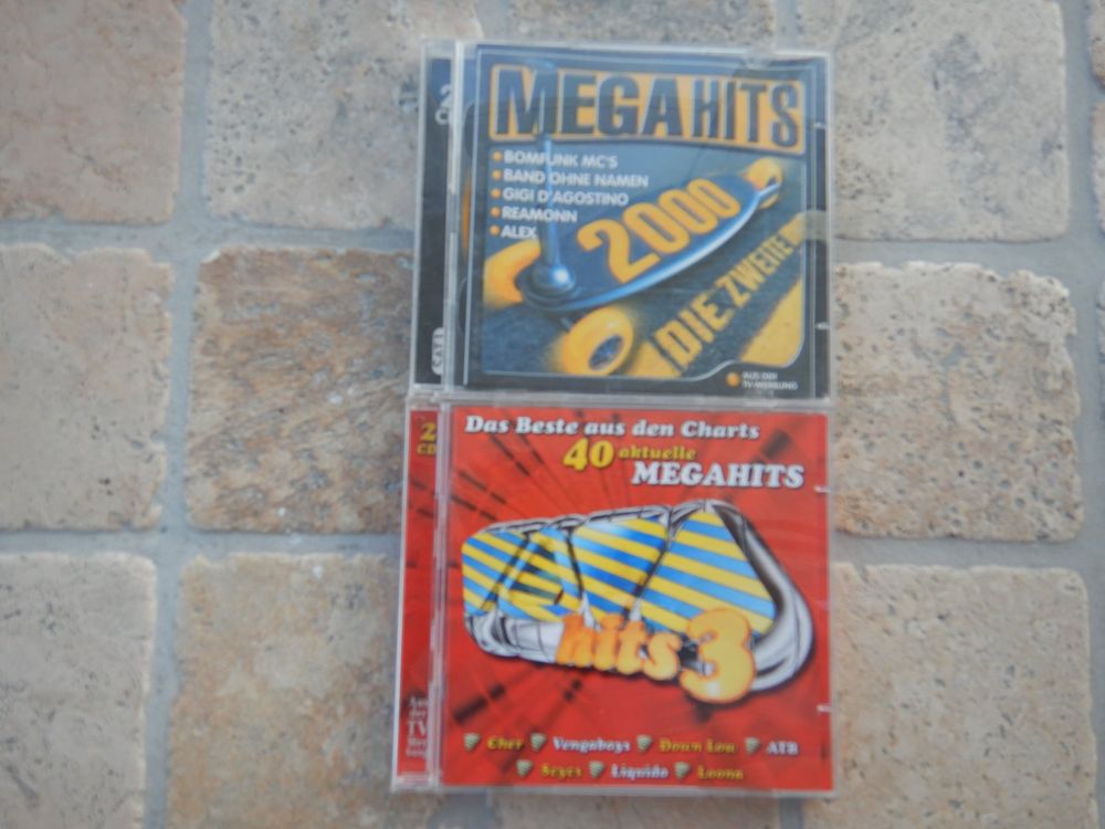 2 Doppel CD's, MEGA Hits 2000 die zweite, VIVA Hits 3 (Gebraucht) in Mörschwil für CHF 2 – mit ...