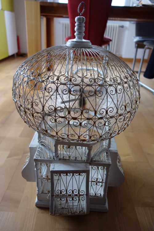 Vogelkäfig, Voliere Deko, shabby chic (Gebraucht) in Wittwil für CHF 39 ...